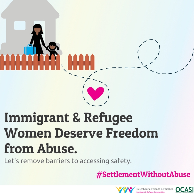 Settlement without abuse: Immigrant & refugee women deserve freedom ...